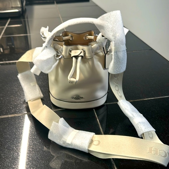 Coach | Bags | Coach Mini Bucket Bag Silverchalk | Poshmark